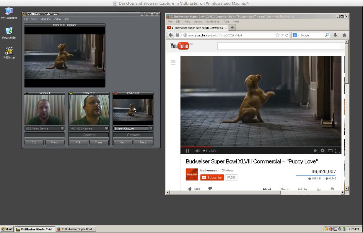 How To Make Your Own Internet TV Show - Part 5 – Desktop and Browser ...