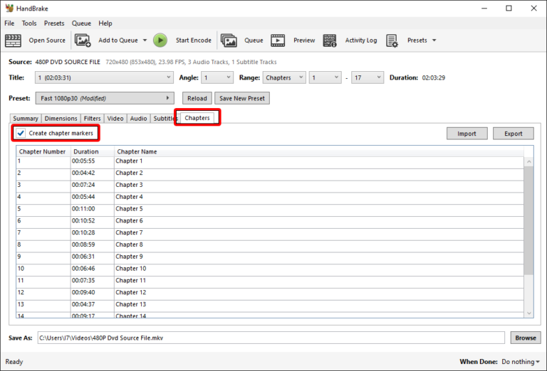 Best Optimal Settings for Handbrake DVD to H265 HEVC on Windows Mac Linux